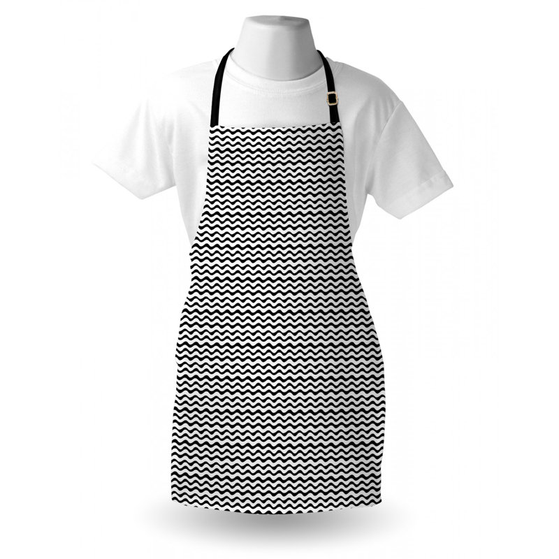 East Urban Home Crazy Art Apron | Wayfair