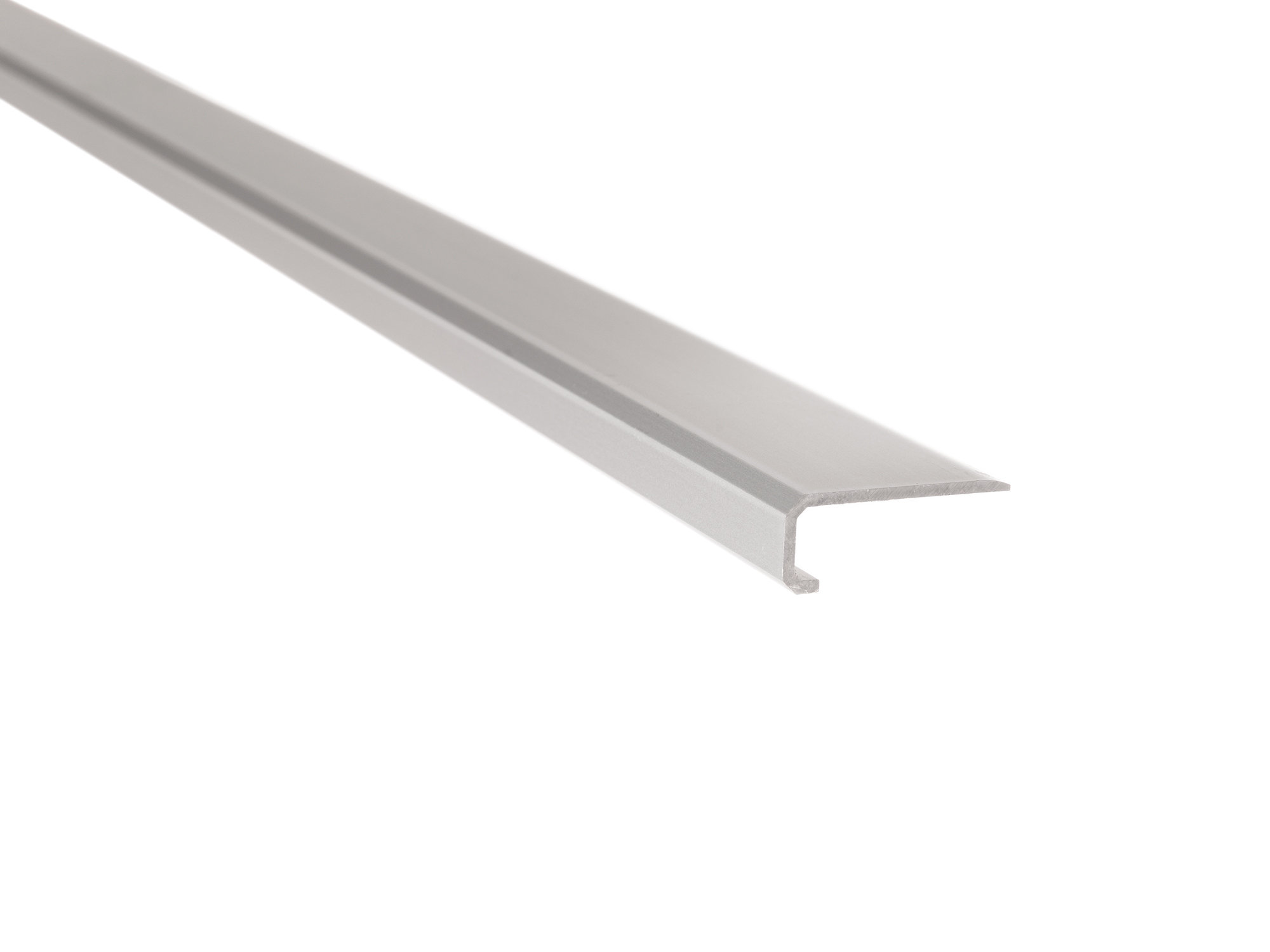 NewAge Products 1" W x 46" L x 0.43" H Metal End Caps in Anodized ...