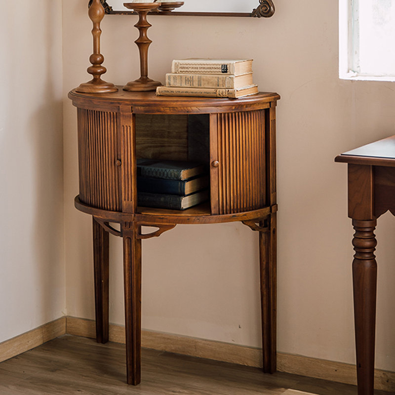 The Invincibles home Semi-Circle Console Cabinet | Wayfair
