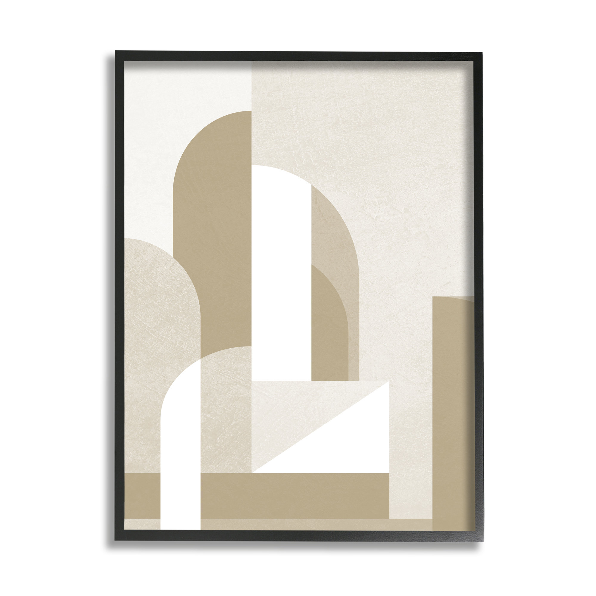 Stupell Industries Ba-277-Framed Neutral Arches Architecture Framed On ...