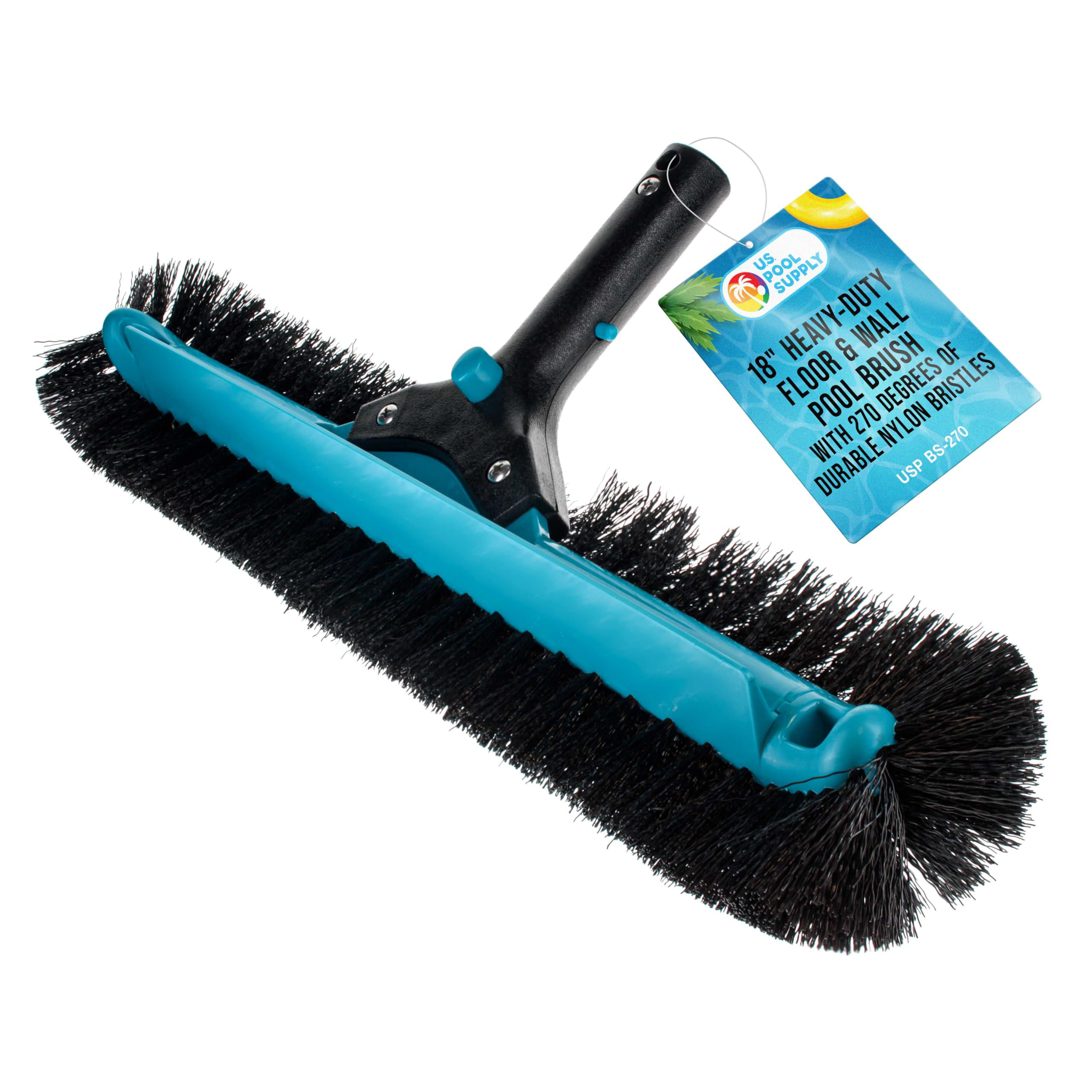 Zeki Shoggy Pool Brush Head For Inground Pools - Heavy-Duty 18 ...