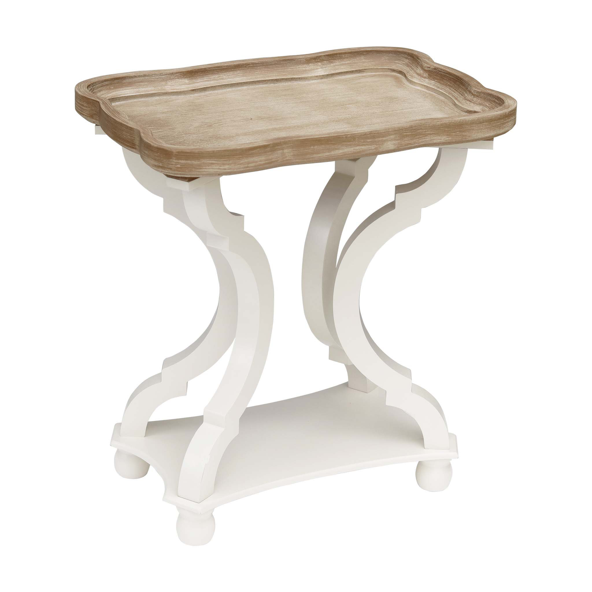 One Allium Way® Rodovre Tray Top 4 Legs End Table & Reviews | Wayfair