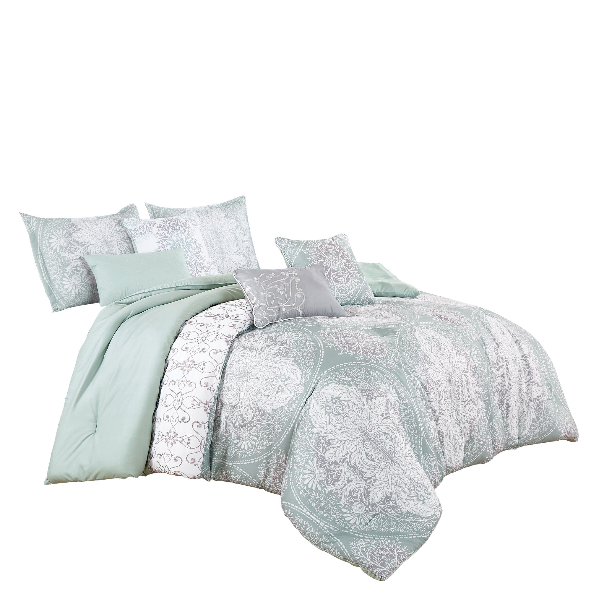 ESCA Amanda Luxury 7 Piece Comforter Set | Wayfair