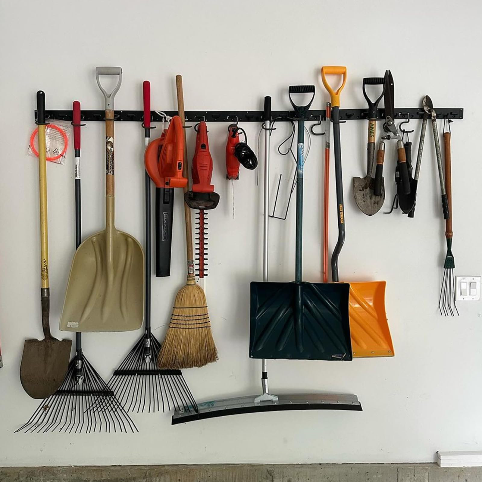 WFX Utility™ 64'' Adjustable Garden Tool Organizer, Garage Storage ...