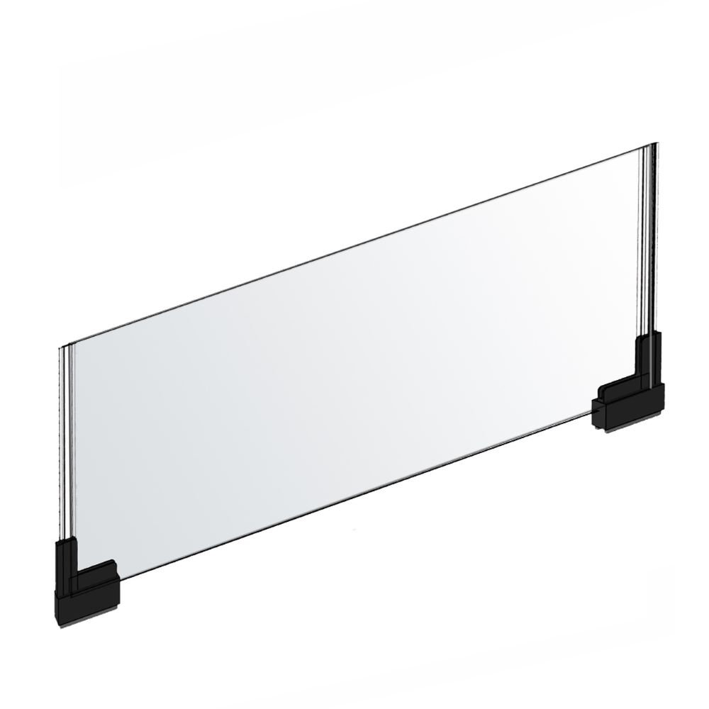 Azar Displays Two-Sided Large Acrylic Sign Holder With Magnetic Boots ...