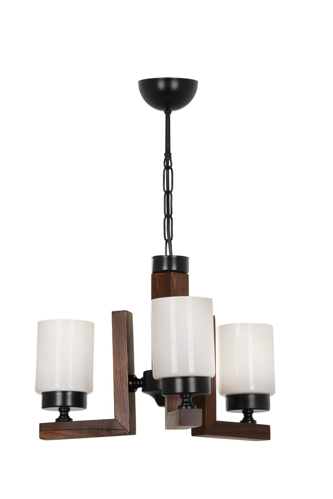 East Urban Home Elyas 3 - Light Shaded Chandelier | Wayfair