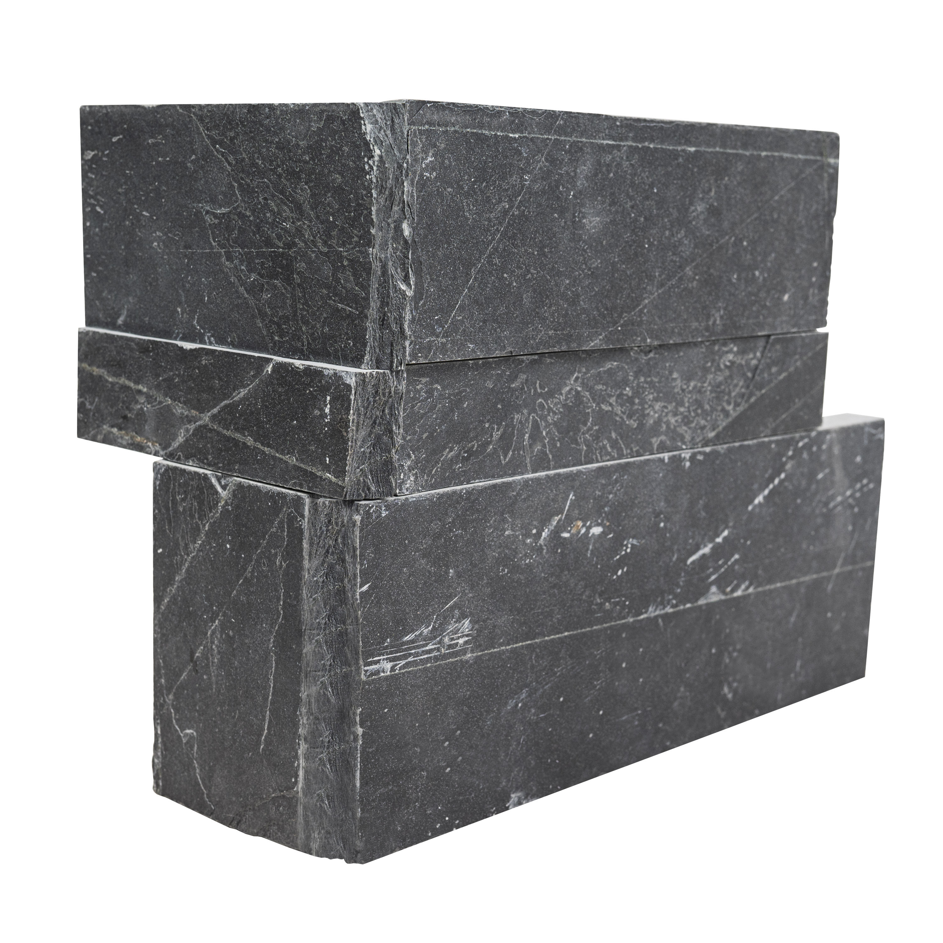 Ackland Stonecrest 9 in. x 18 in. Split Face Natural Stone Ledger ...