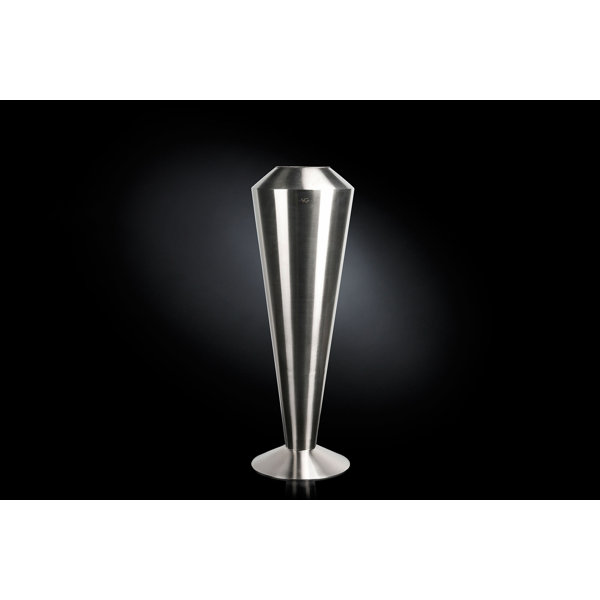 VGnewtrend Handmade Stainless Steel Floor Vase | Wayfair.co.uk