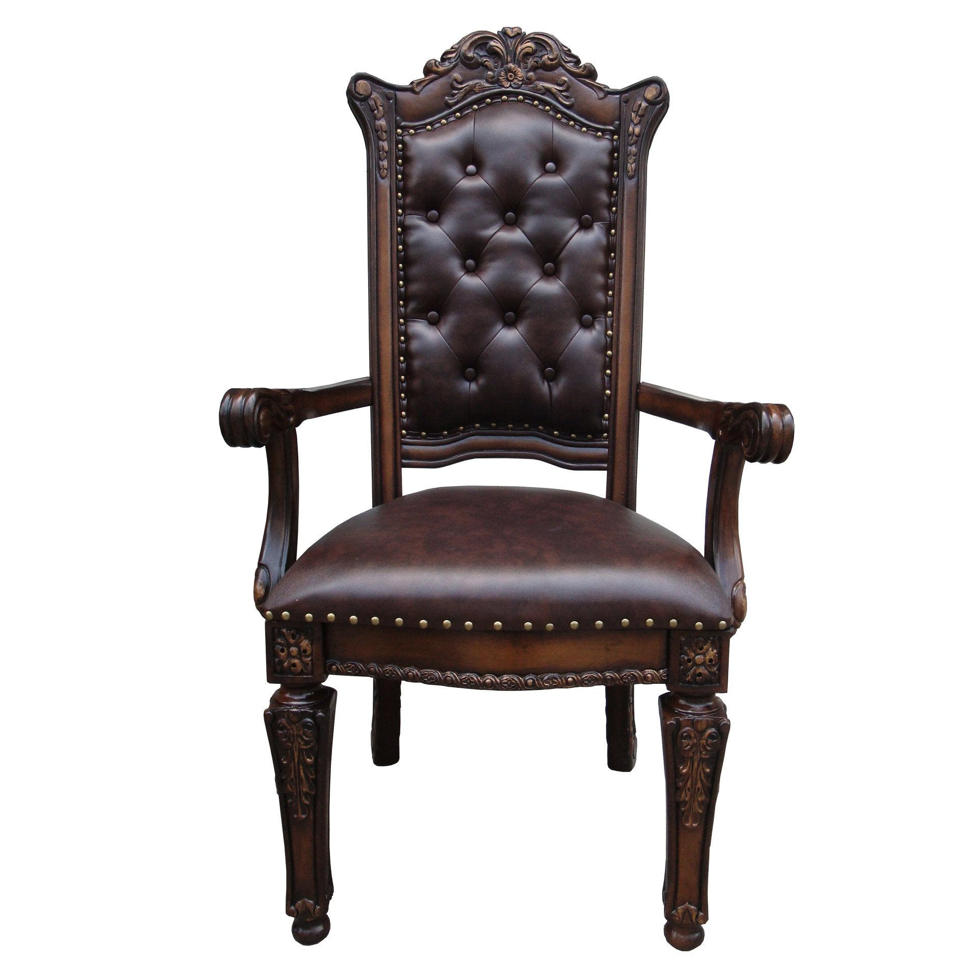 Bloomsbury Market Traditional Arm Chairs , 2 Pieces, Faux Leather ...