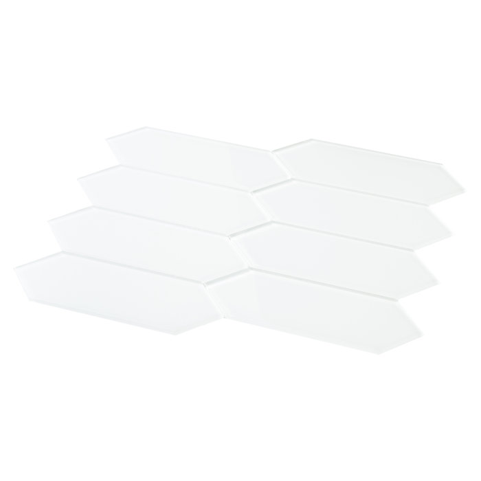 Giorbello 3"x9" Glass Picket Subway Wall Tile & Reviews | Wayfair