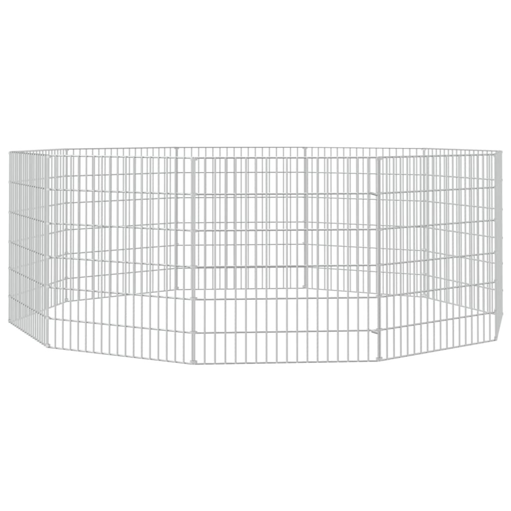 Tucker Murphy Pet™ Free Range Animal Enclosure 10-Panel Galvanized Iron ...