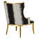Currey & Company Garson Wingback Chair | Perigold