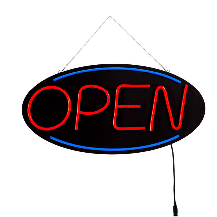 BuyDirectSign Large LED Open Sign - Wayfair Canada