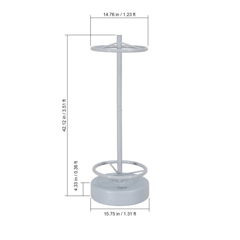 Sunjoy Pool Noodle Storage Rack Extra Large Rust-Proof Aluminum ...