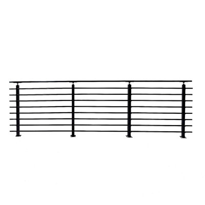 Concept Fusion Modern Horizontal Adjustable Railing Banister System for ...