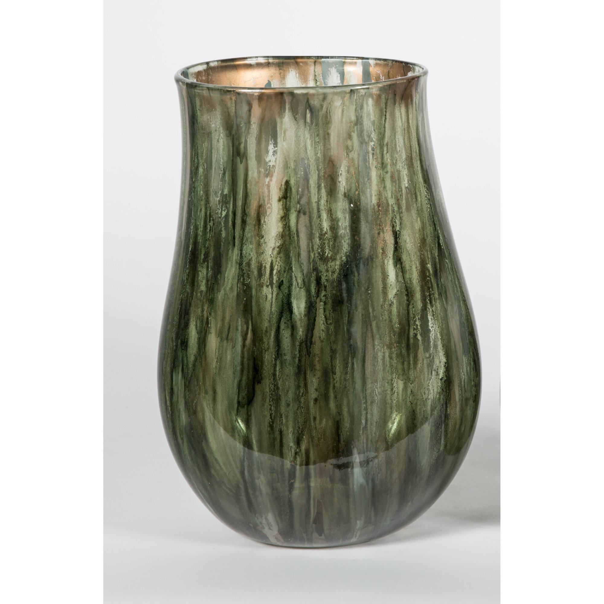 Prima Design Source Brown/Green Glass Table Vase - Wayfair Canada