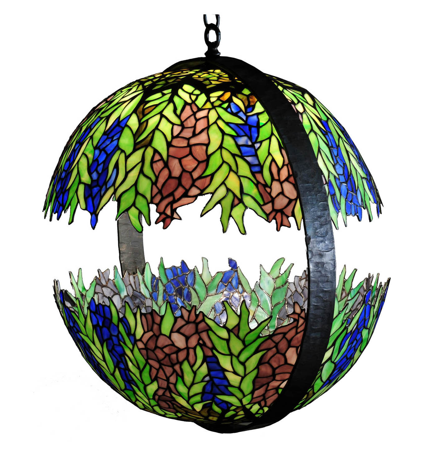 Loon Peak Colter Honey Locust 1-Light Unique / Statement Globe Pendant ...