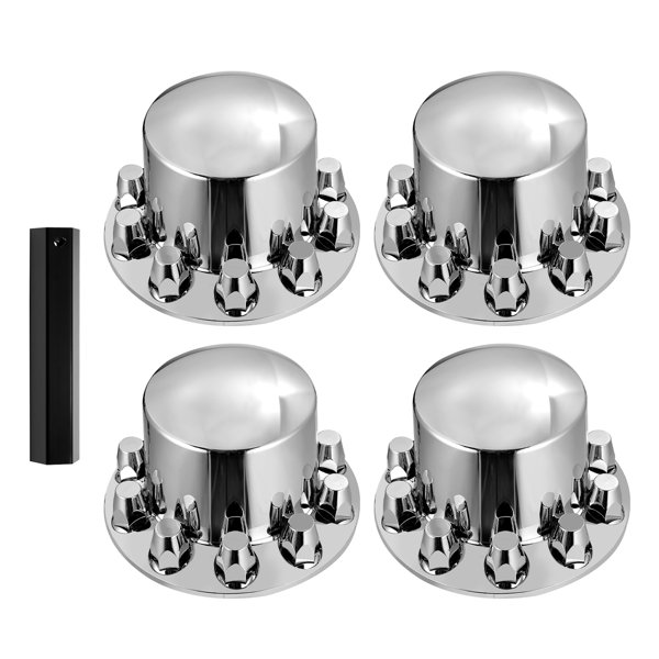 VEVOR Rear Axle Cover Combo Kit ABS Lug Nut Covers with Nut Cover Tools ...