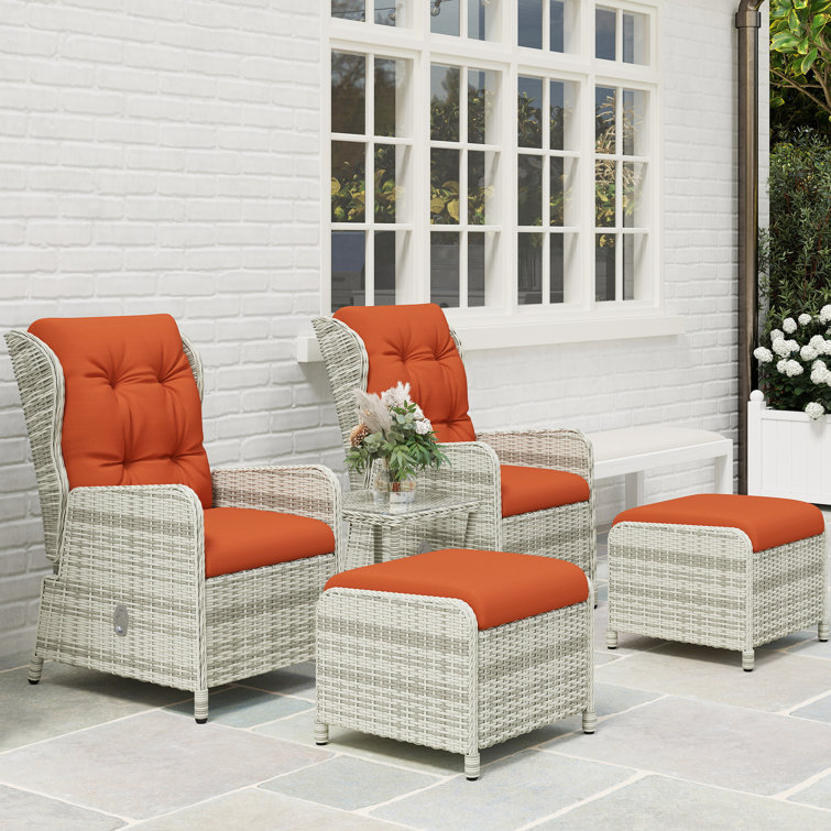 ClassicLiving Rattan Bistro Set | Wayfair.co.uk