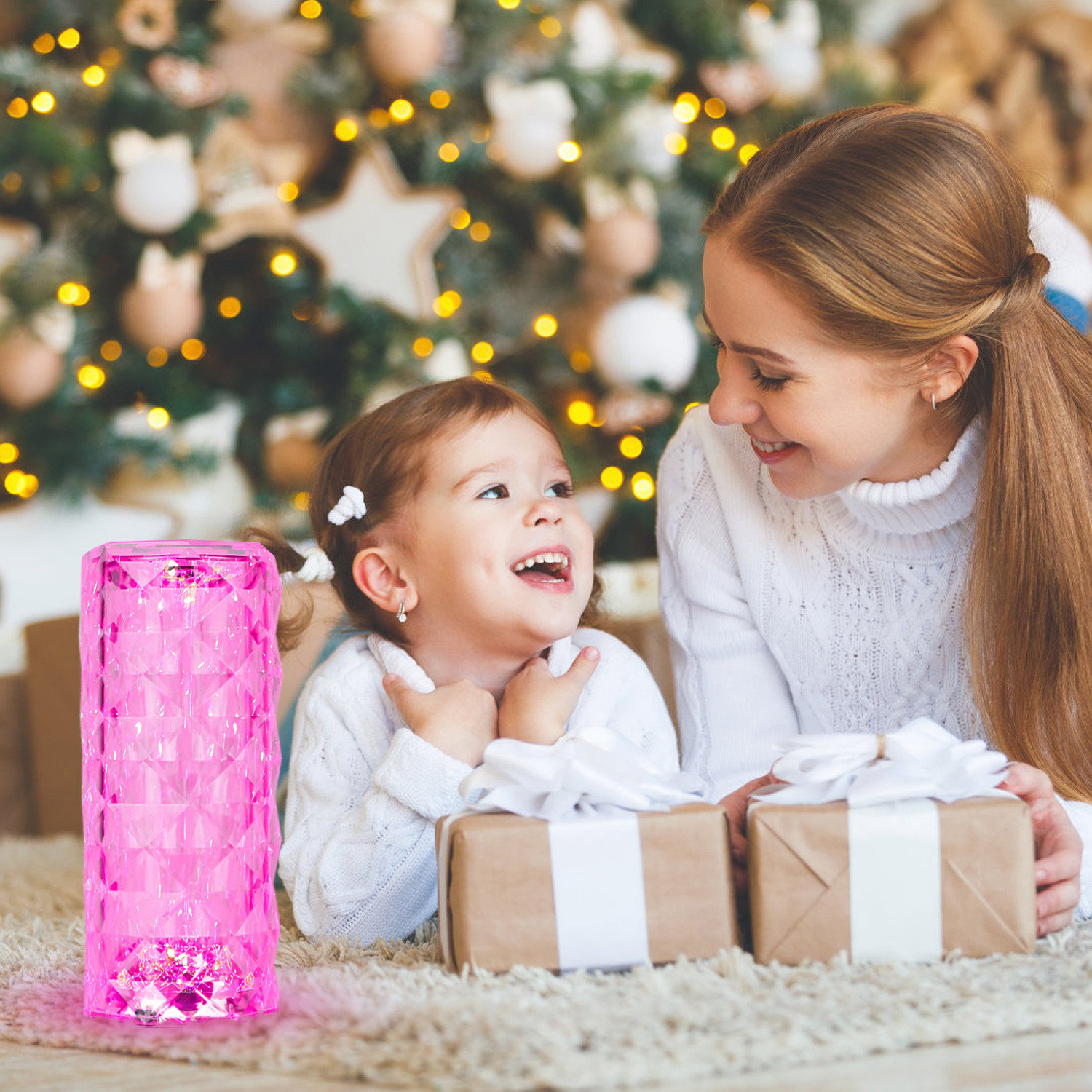 Wrought Studio™ Jermarkus Acrylic USB Desk Lamp | Wayfair