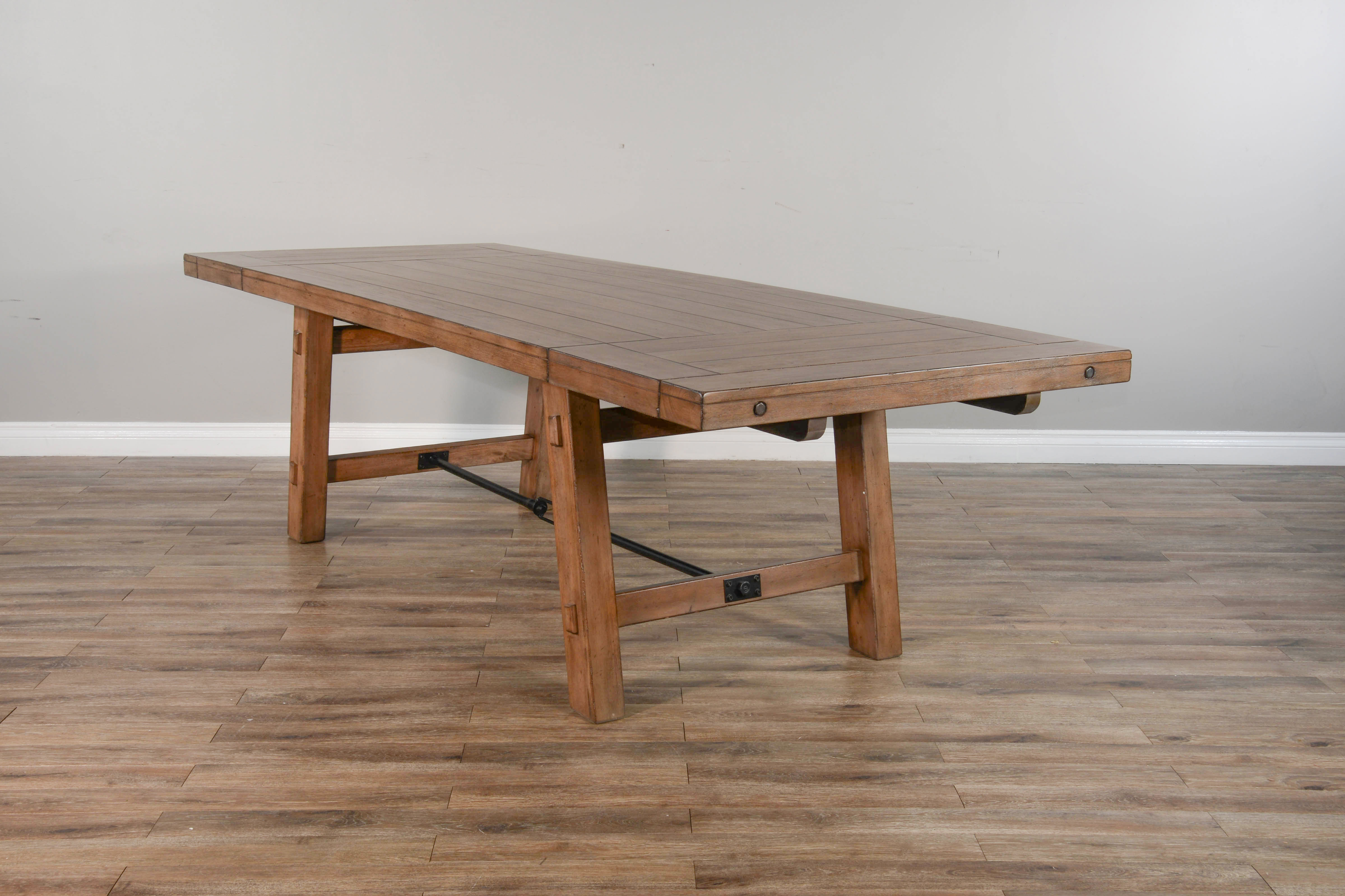 The Twillery Co.® Coweta Extendable Mahogany Solid Wood Dining Table ...