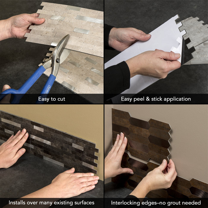 Aspect Peel and Stick Collage Tile & Reviews | Wayfair