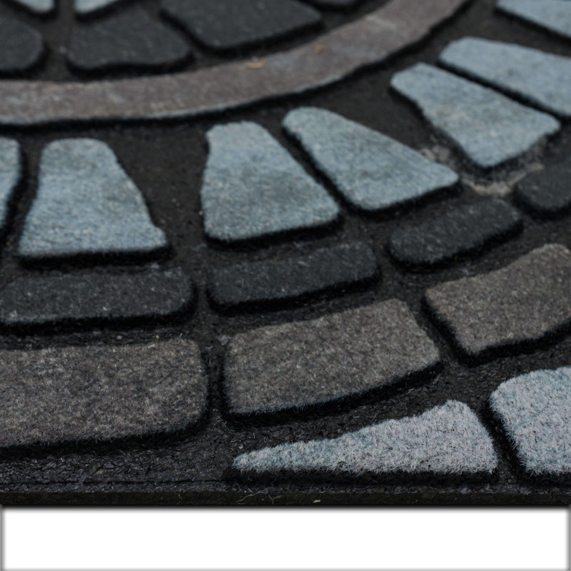 Mohawk Home Compass Stone Grey Ornamental Weather Resistant Door Mat ...
