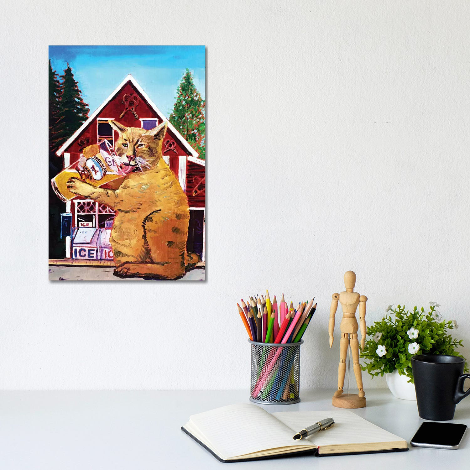 Happy Larry Stubbs The Cat Mayor Of Talkeetna | Wayfair.co.uk