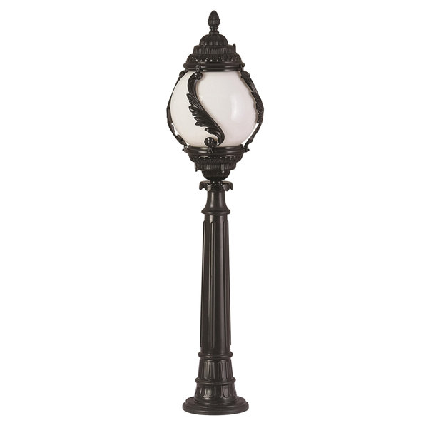 Rosalind Wheeler Aarjan Frosted Lamp Post (Full) | Wayfair.co.uk