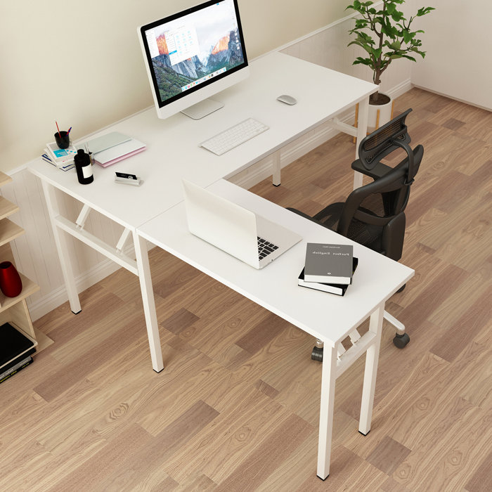 Inbox Zero Reversible L-Shape Desk & Reviews | Wayfair