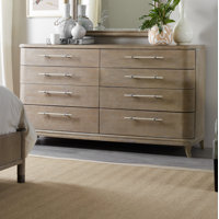 Gabby Maya 5 Drawer 44" W Solid Wood Dresser | Wayfair