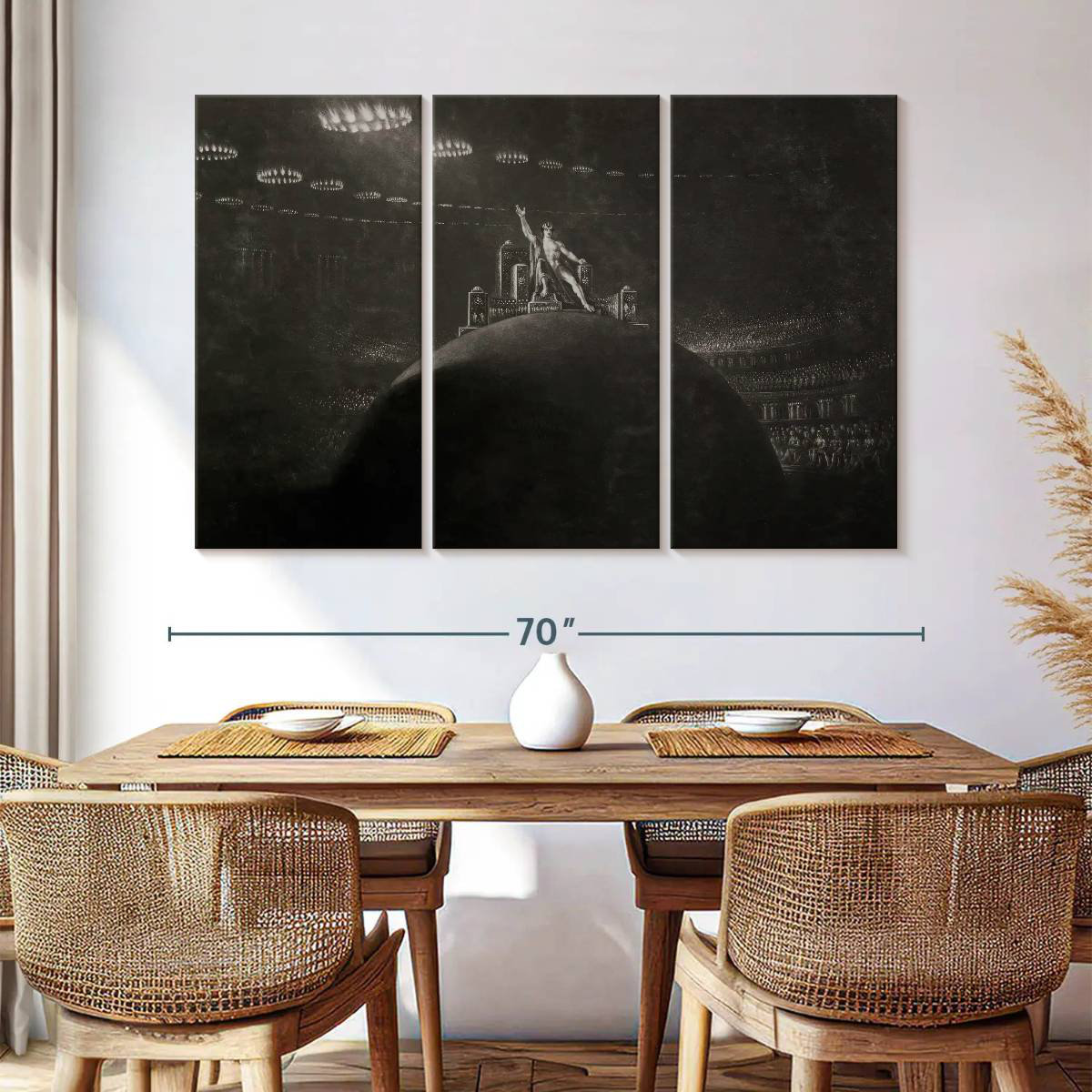 Lark Manor™ Satan Presiding At Infernal Council | Wayfair