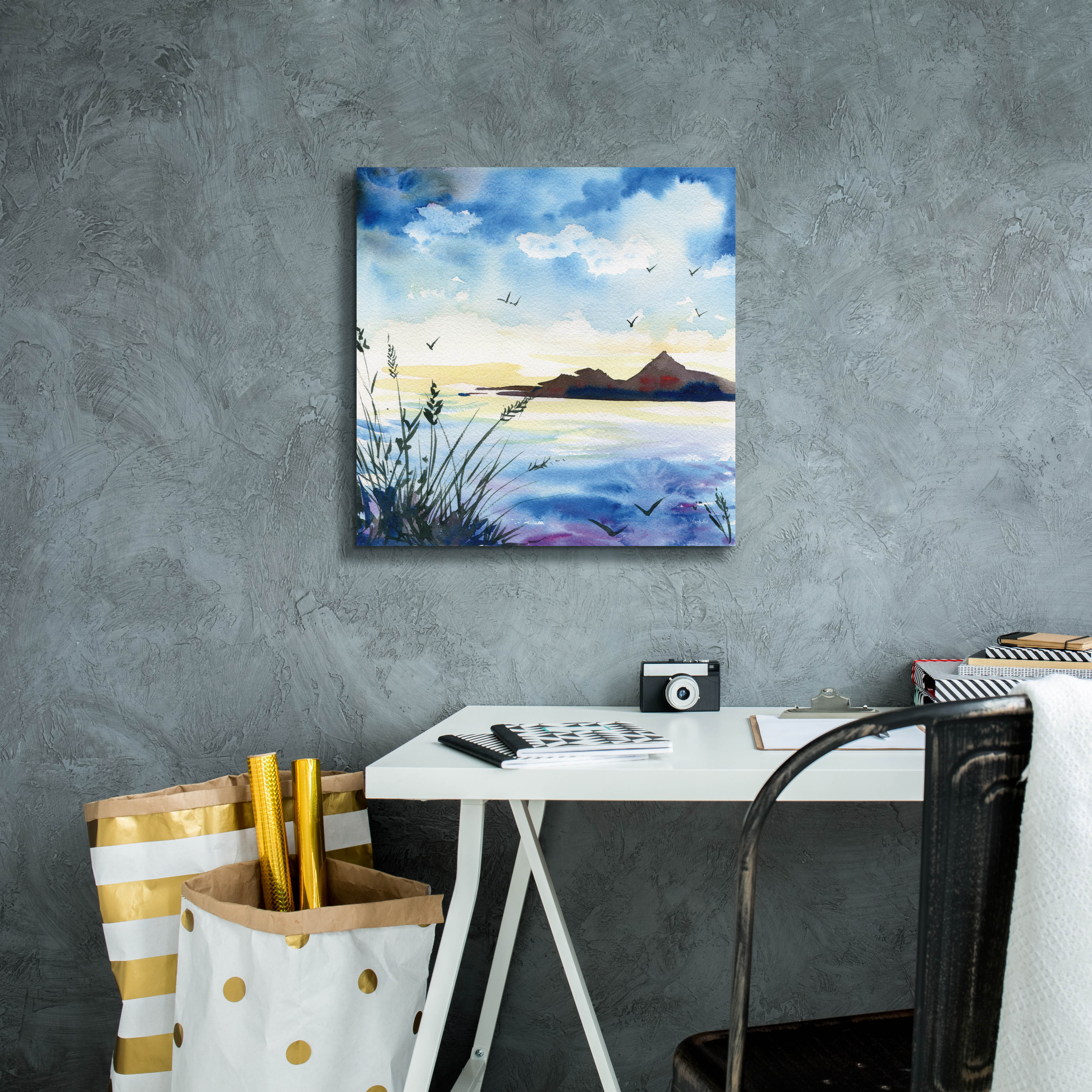 Winston Porter Dusk' by Kristy Rice Canvas Wall Art | Wayfair