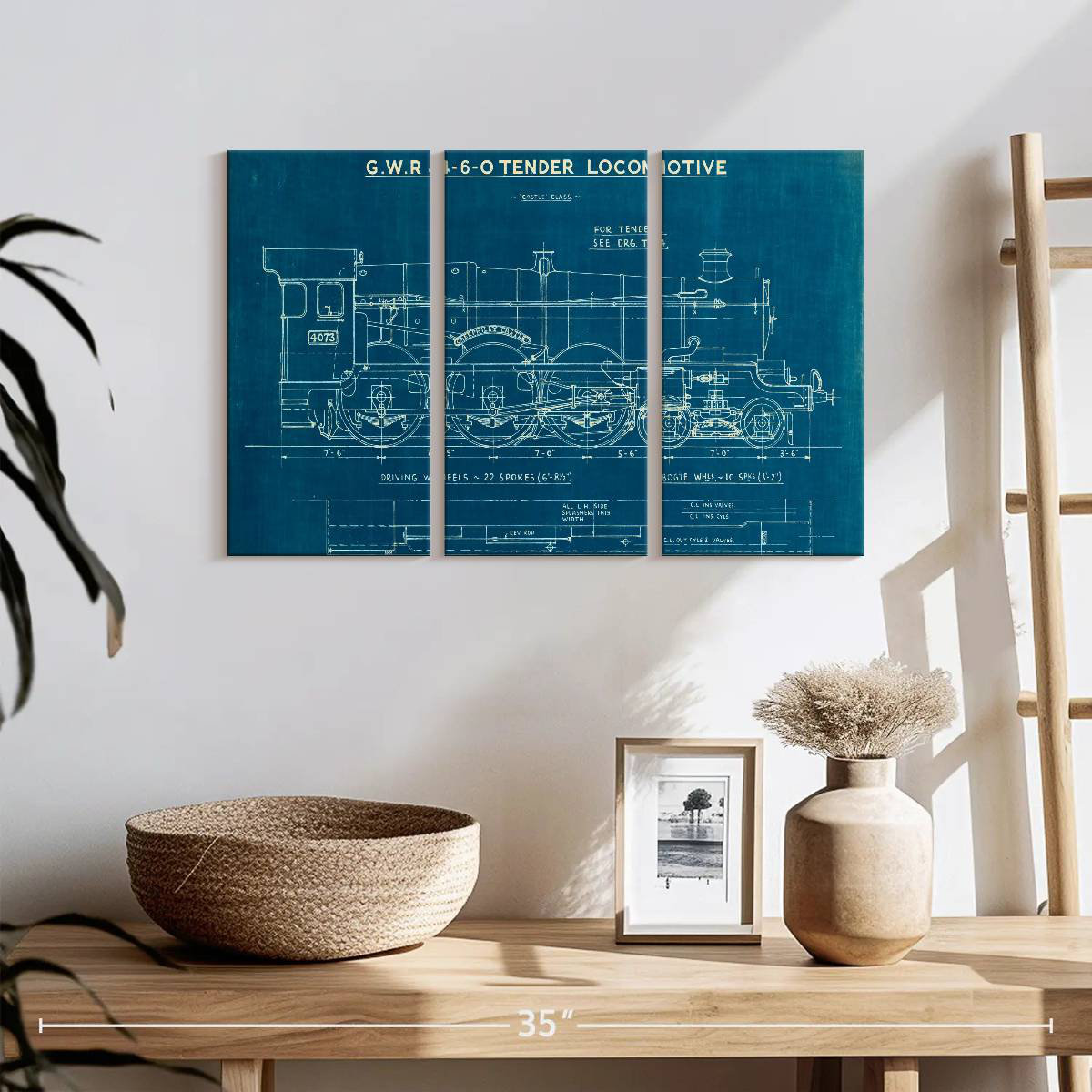 Elephant Stock Locomotive Blueprint I | Wayfair