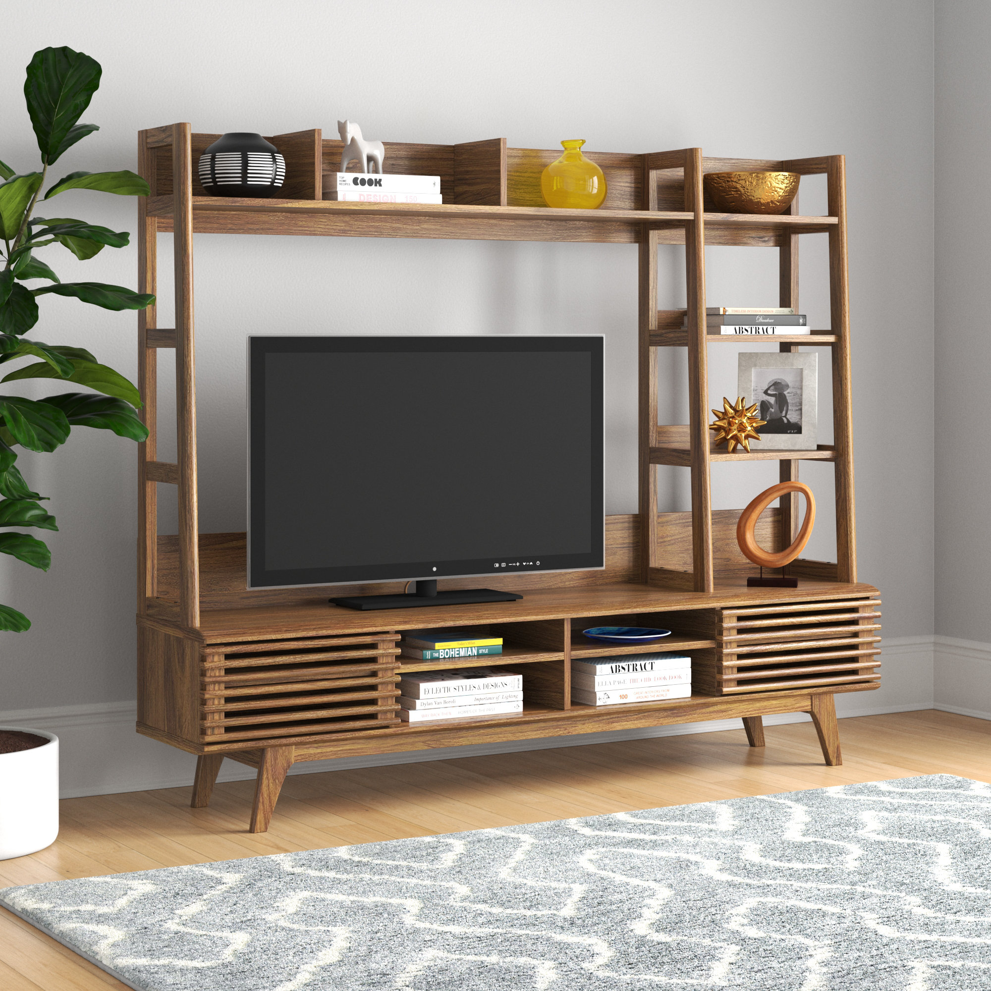 Modway Render TV Stand Entertainment Center & Reviews | Wayfair