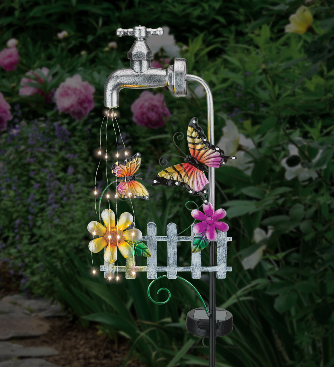 Regal Art & Gift Faucet Solar Stake - Butterfly & Reviews - Wayfair Canada
