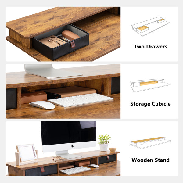 Inbox Zero Desk & Reviews | Wayfair
