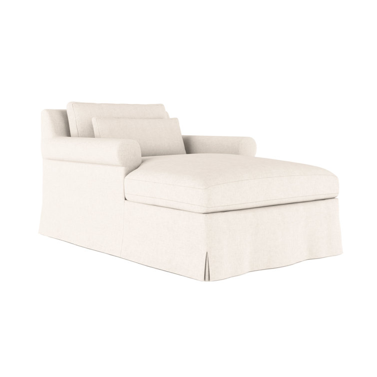 Tandem Arbor Winston Linen Chaise Lounge | Wayfair