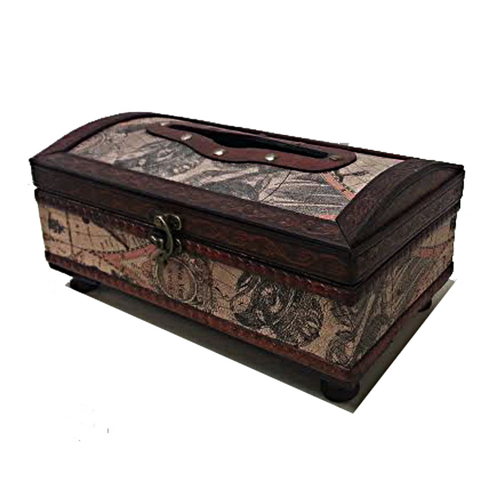 Charlton Home® Halliburton Tissue Box Cover | Wayfair
