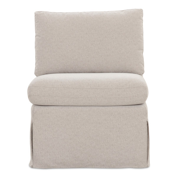 Hokku Designs Fable Slipcover Dining Slipper Chair Beige - Wayfair Canada