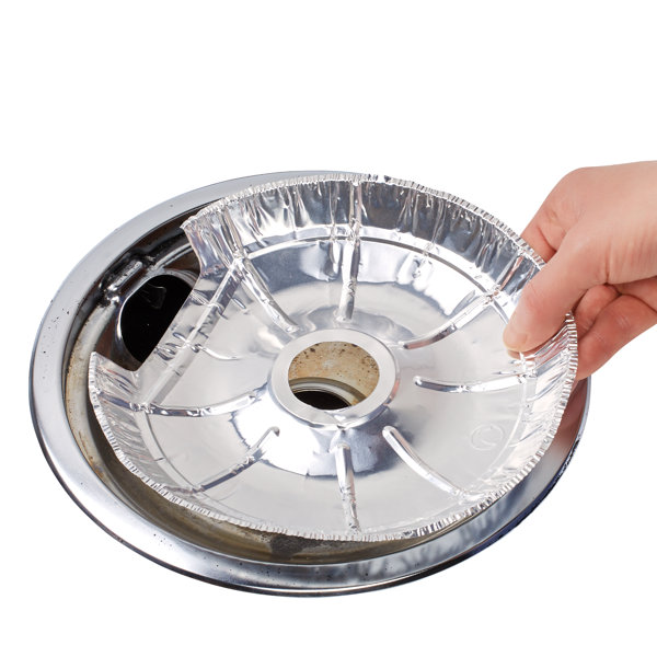 Winston Brands Reusable Electric Stove Aluminum Burner Cover - Set of ...