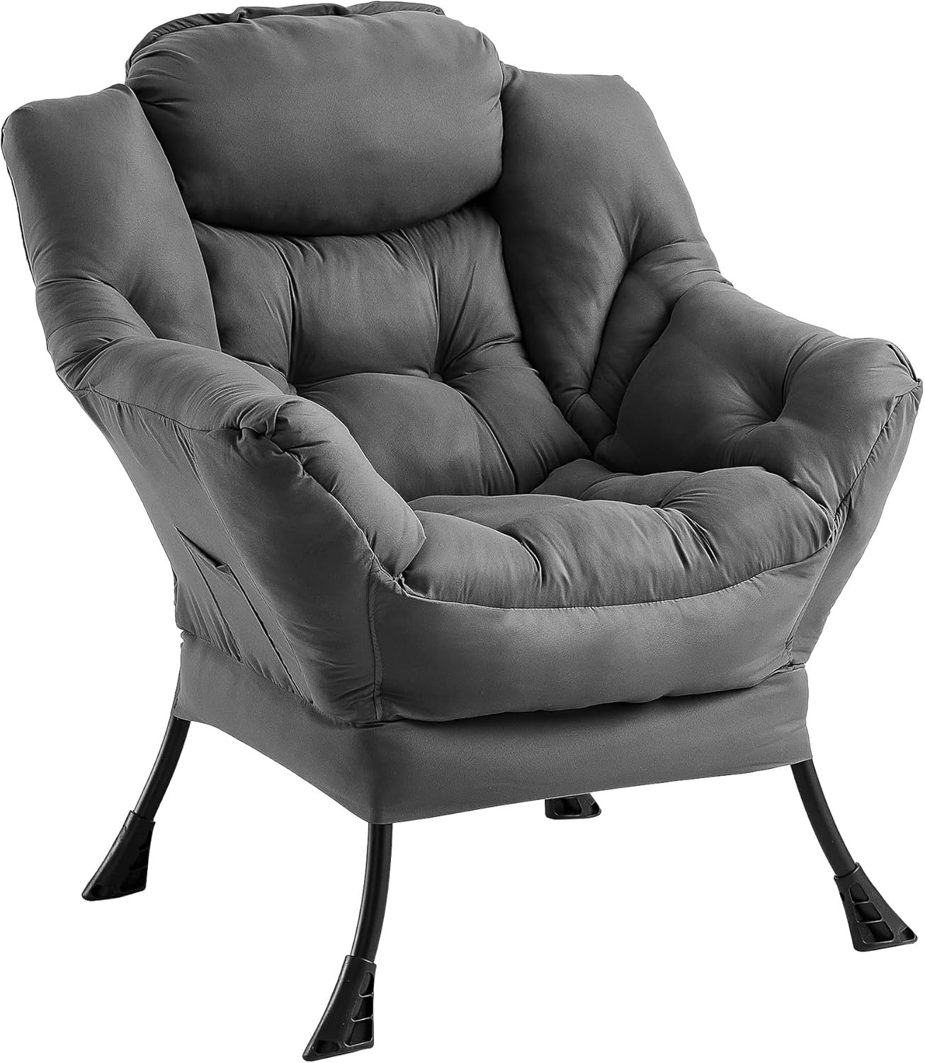 Winston Porter Comfy Modern Lazy Chair, Lounge Armchair Accent, Leisure ...
