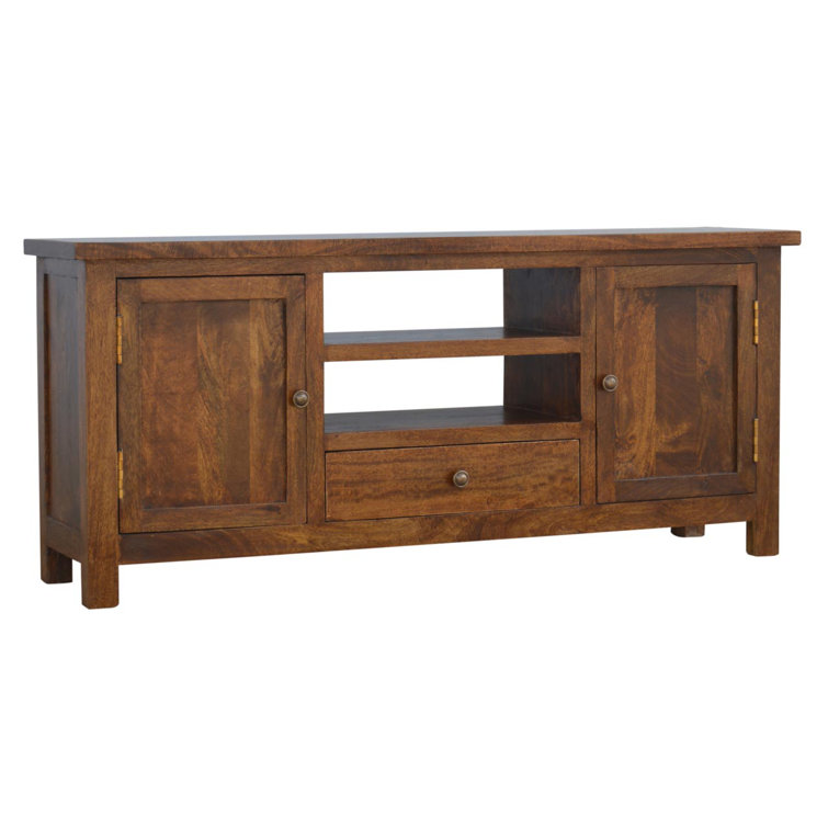 Union Rustic Solid Wood Media Unit | Wayfair.co.uk