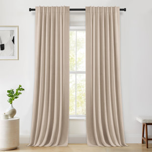 Red Curtains & Drapes You'll Love | Wayfair