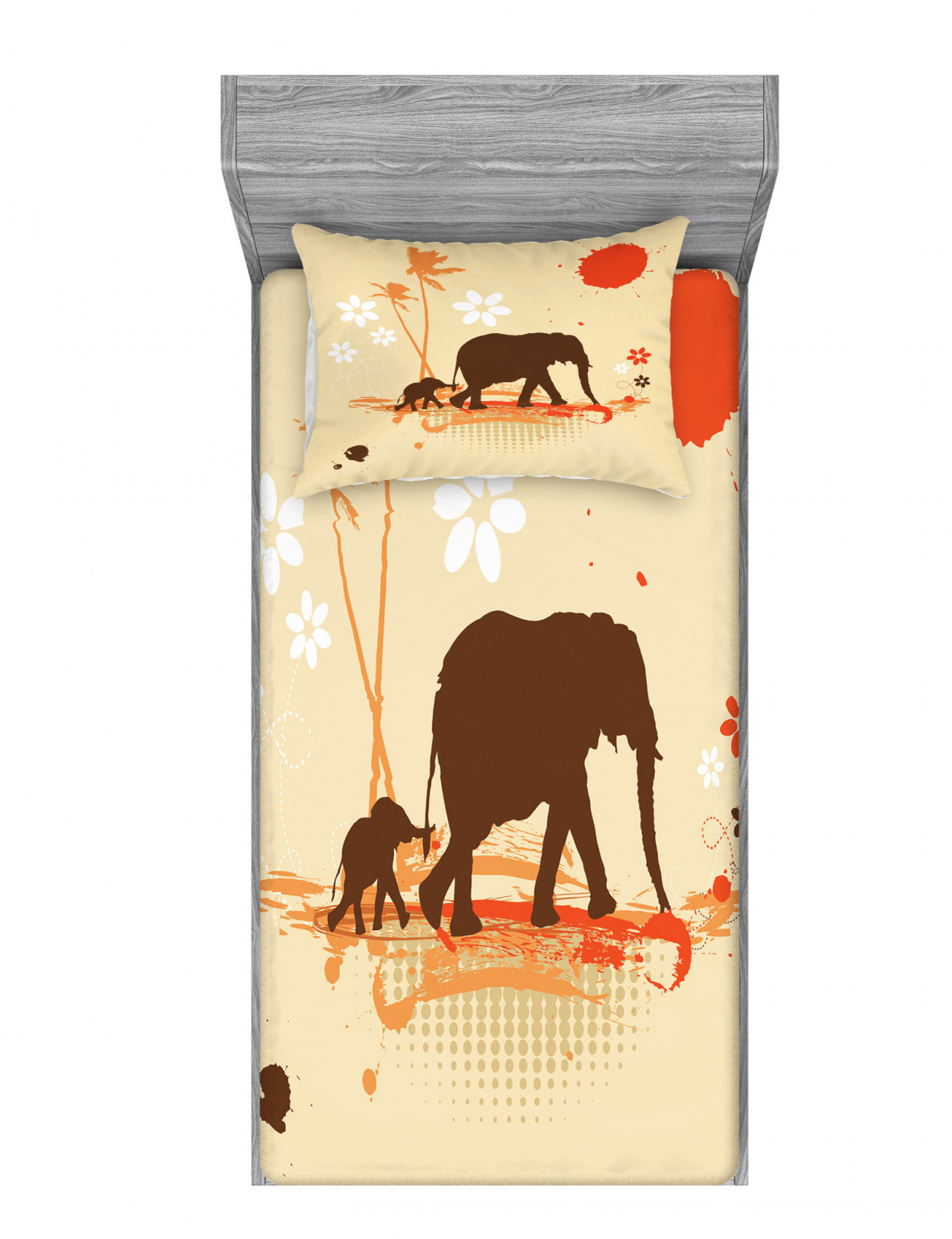 Ambesonne Elephant Sheet Set | Wayfair