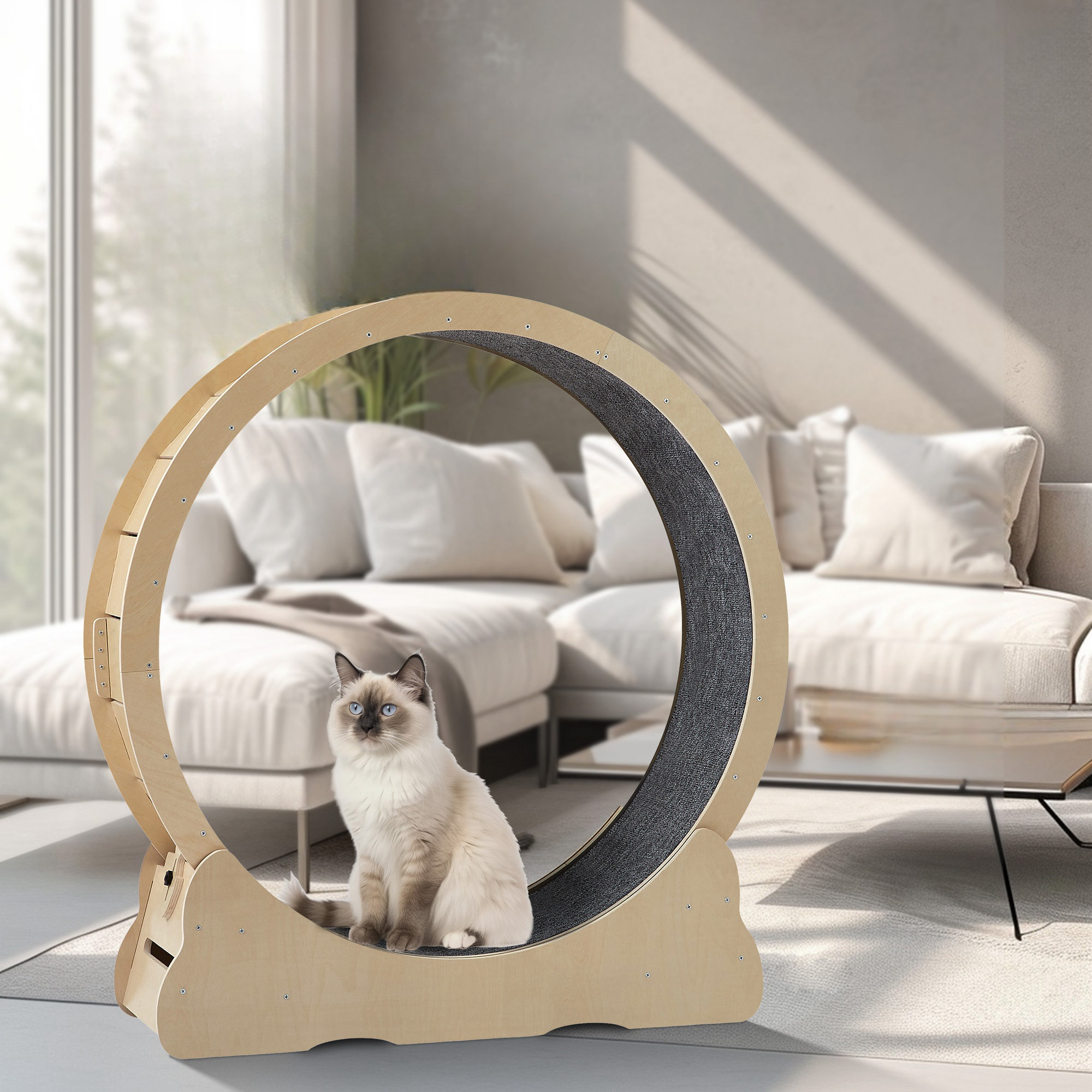 Tucker Murphy Pet™ Erline Cat Exercise Wheel Cat Treadmill with ...