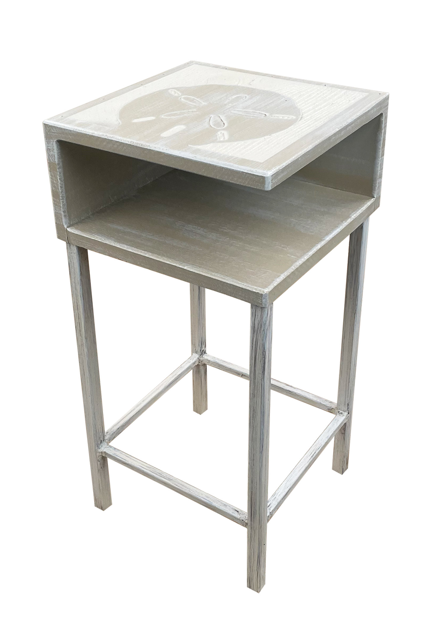 Latitude Run® Quaysean Solid Wood Top End Table | Wayfair