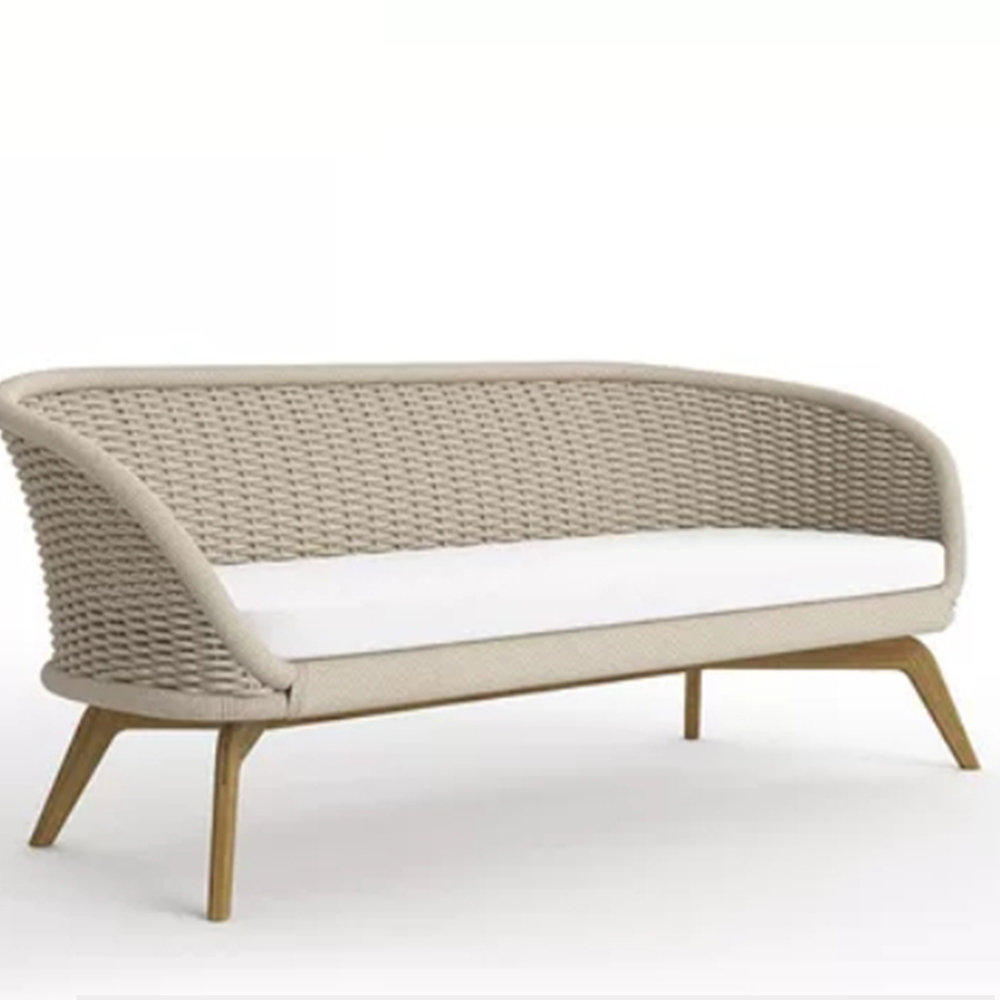 A Zoetic Home Outdoor lounge terrace sofa | Wayfair