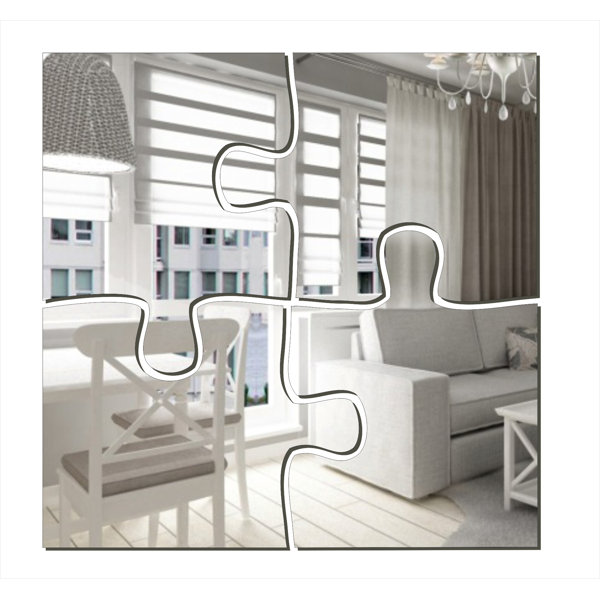 Maturi Decorative Acrylic Mirror Puzzle | Wayfair.co.uk