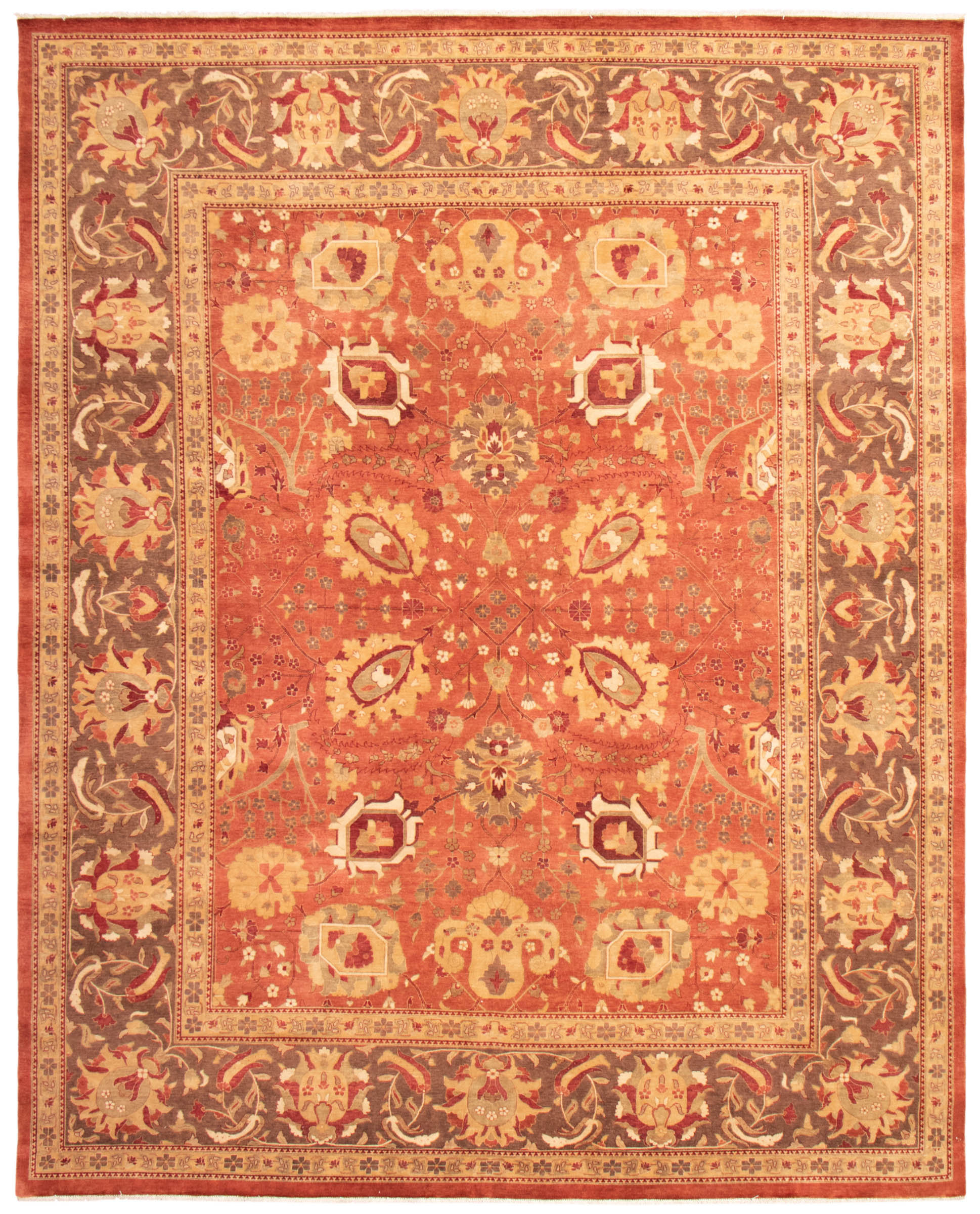 Isabelline Trayson 18 Of 20 Dark Copper Rug 12'0" X 14'10" | Wayfair